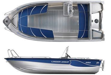 Моторные лодки Linder (алюминиевые)