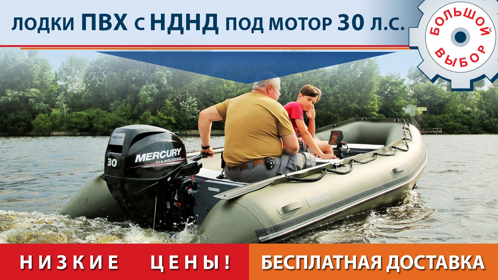 Лодки ПВХ НДНД под мотор 30, моторные ПВХ лодки с надувным дном низкого ...